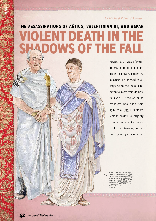 (PDF) THE ASSASSINATIONS OF AËTIUS, VALENTINIAN III, AND ASPAR: VIOLENT ...