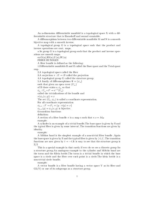 (PDF) differential geo