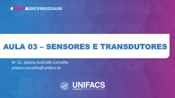 (PDF) AULA 03 -SENSORES E TRANSDUTORES