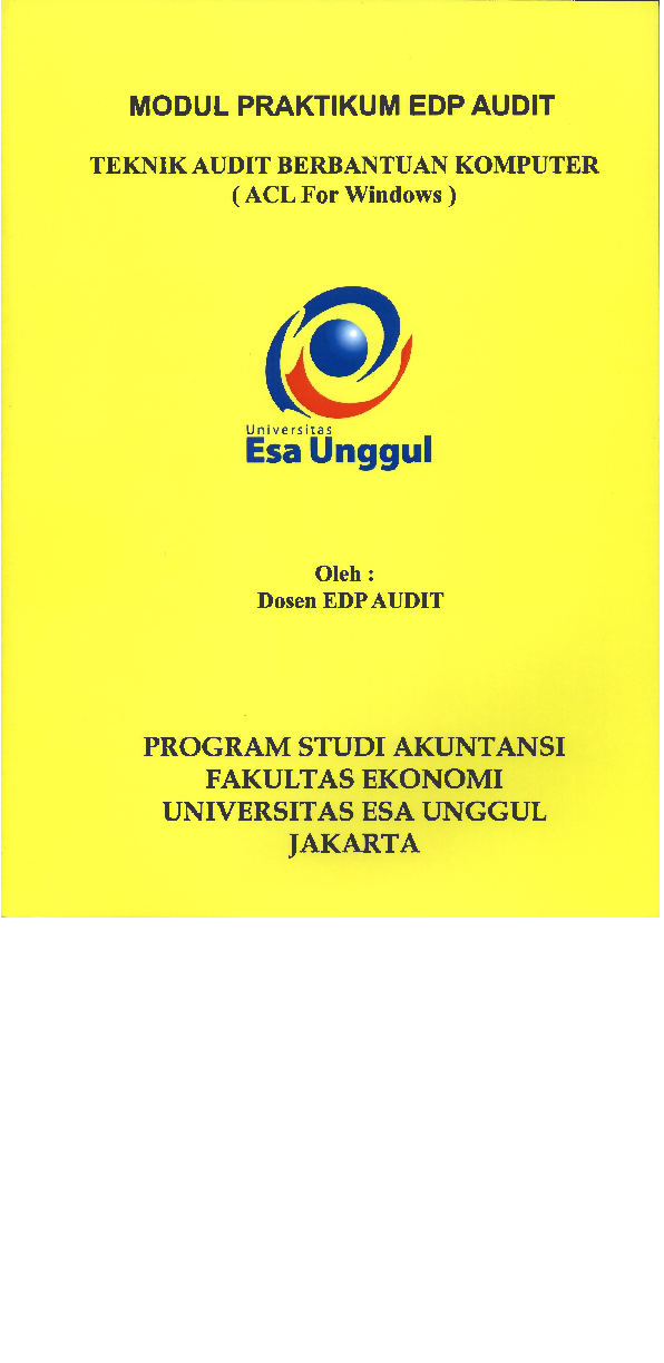 (PDF) Modul 1 praktikum edp audit