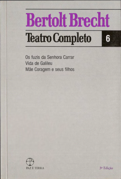 (PDF) Vida de Galileu Bertolt Brecht Texto completo (1)