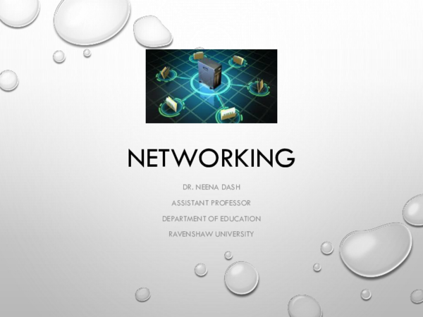 (PPT) Computer Networking (ICT)