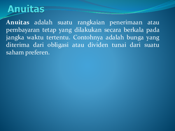 (PPT) Anuitas