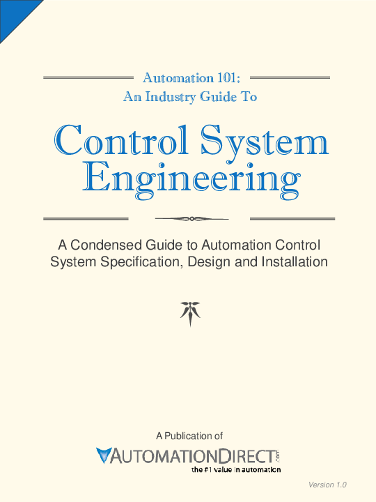 (PDF) Control System A Condensed Guide to Automation Control System ...