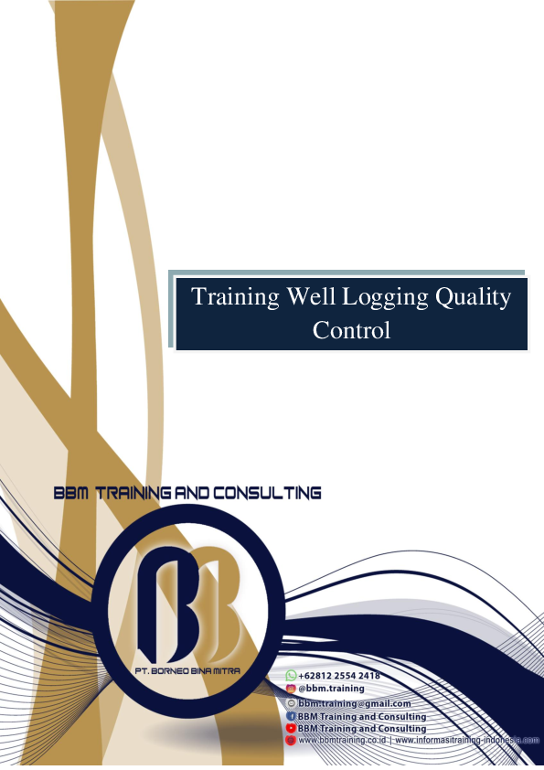(PDF) Training Well Logging Quality Control
