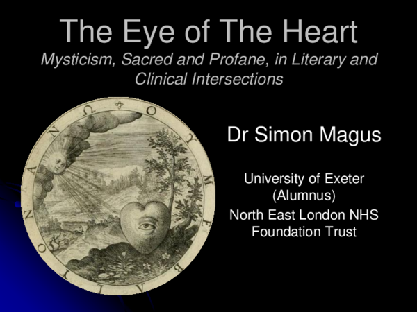 (PDF) The Eye of The Heart: Mysticism, Sacred and Profane, in Literary ...
