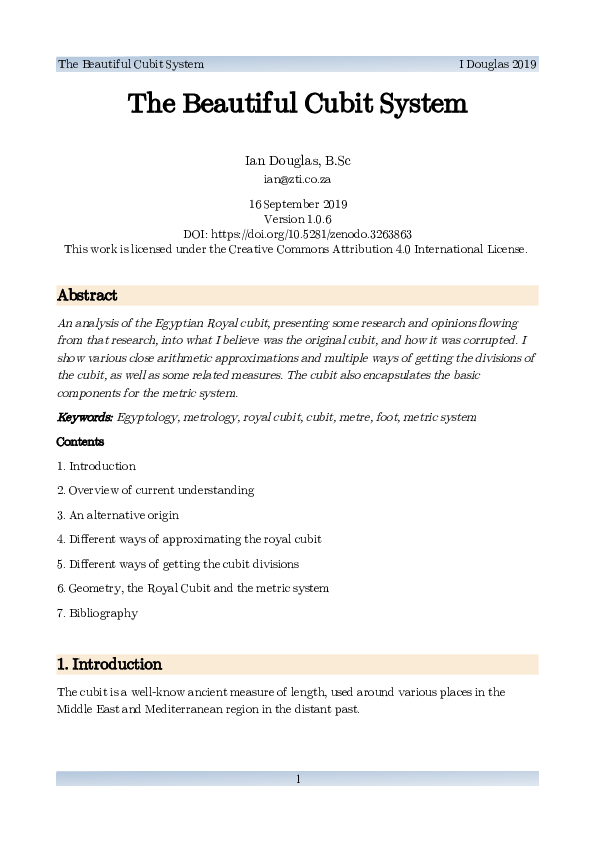 (PDF) The Beautiful Cubit System