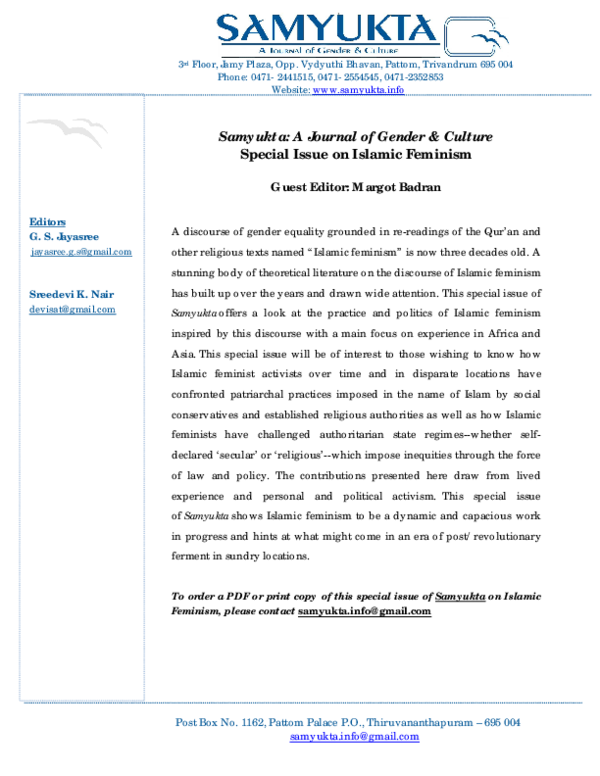(PDF) The Other Within: Muslim Rights Warrior
