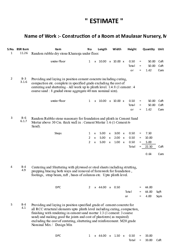 (XLS) Room at Maulasar Nursery | Make Jakhar - Academia.edu