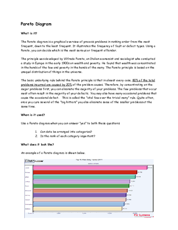 (PDF) Pareto Diagram