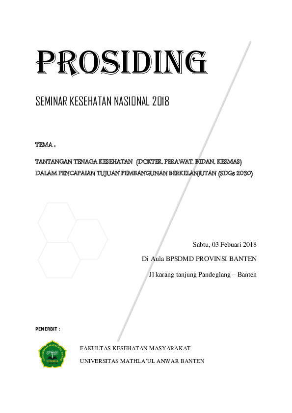 (PDF) PROSIDING SEMINAR KESEHATAN NASIONAL 2018