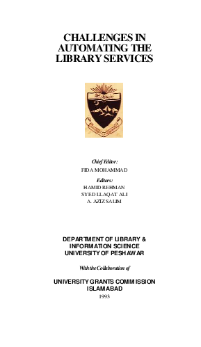 (PDF) Library Automation Problems in Pakistan