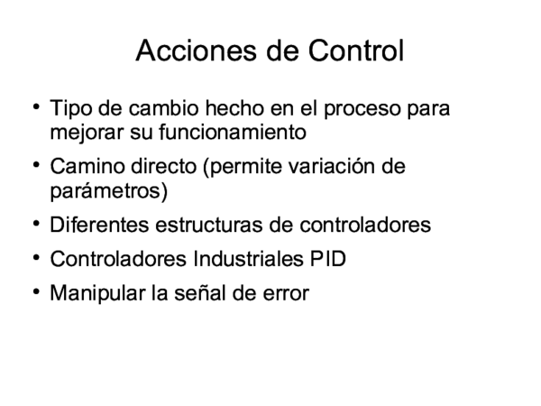 (PDF) Acciones de Control