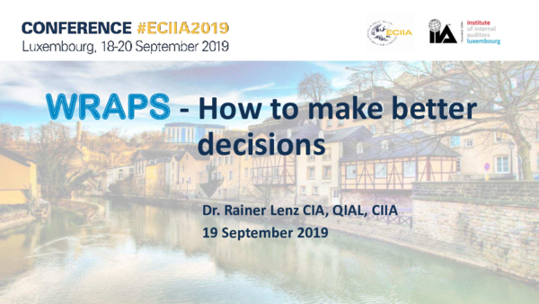 (PDF) WRAPS - How to make better decisions