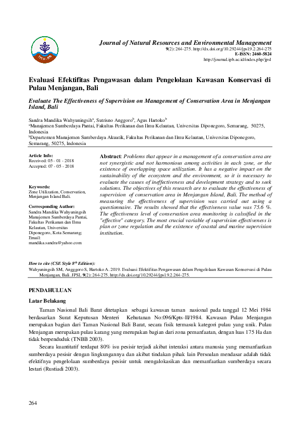 (PDF) Evaluate The Effectiveness of Supervision on Management of ...