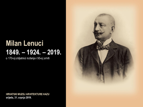 (PDF) MILAN LENUCI. HRVATSKI MUZEJ ARHITEKTURE HAZU. 2019. PPT ...