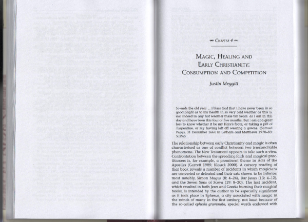 (PDF) Magic, Healing and Early Christianity