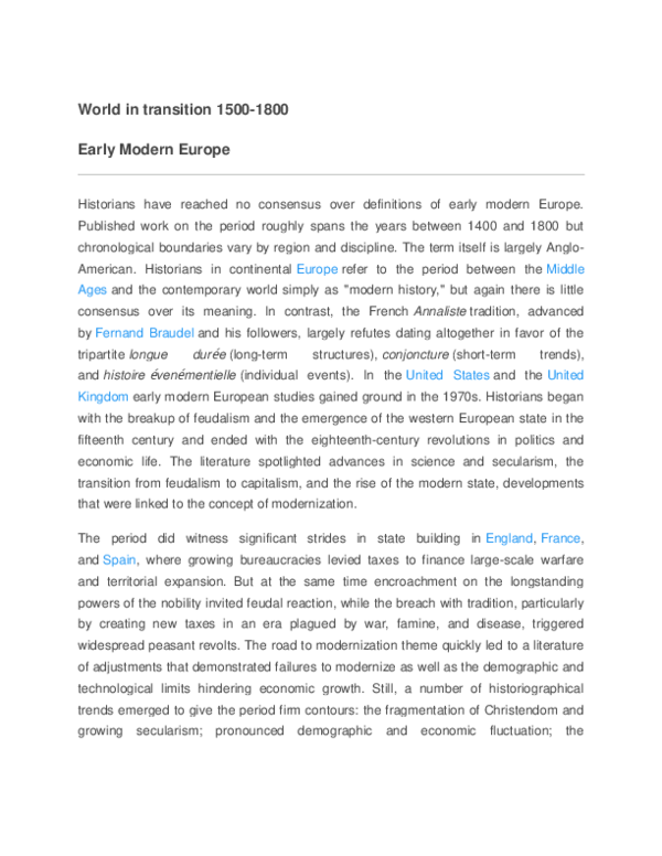 (DOC) World in transition | Sobia Faisal - Academia.edu