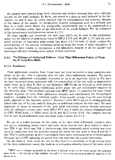 (PDF) The Evidence of Artifactual Evidence: Early Third Millennium ...