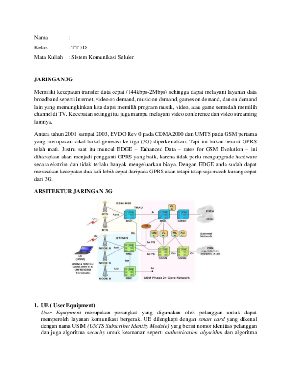 (DOC) ARSITEKTUR JARINGAN
