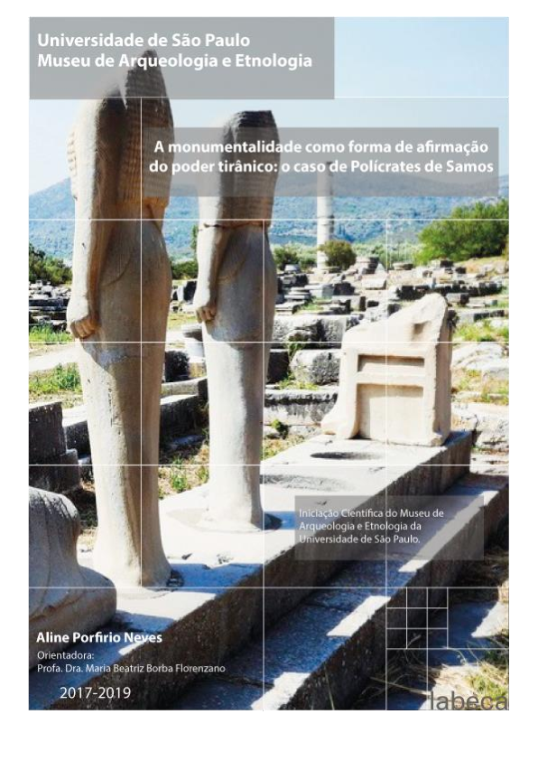 (PDF) Relatório Final Iniciação Científica - A monumentalidade como ...