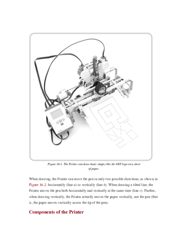 (PDF) Figure 16-1. The Printer can draw basic shapes like the NXT logo ...