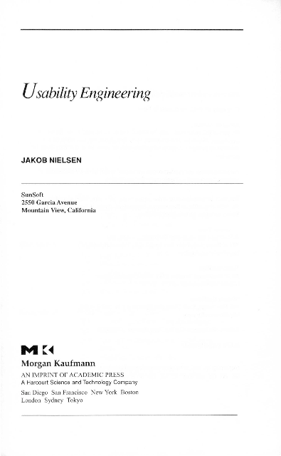 (PDF) Usability Engineering