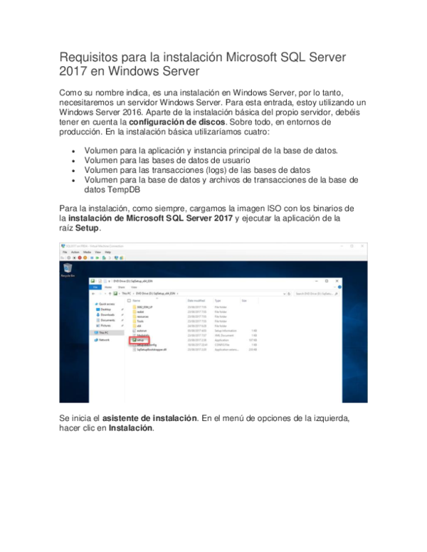 (DOC) Requisitos para la instalación Microsoft SQL Server 2017 en ...
