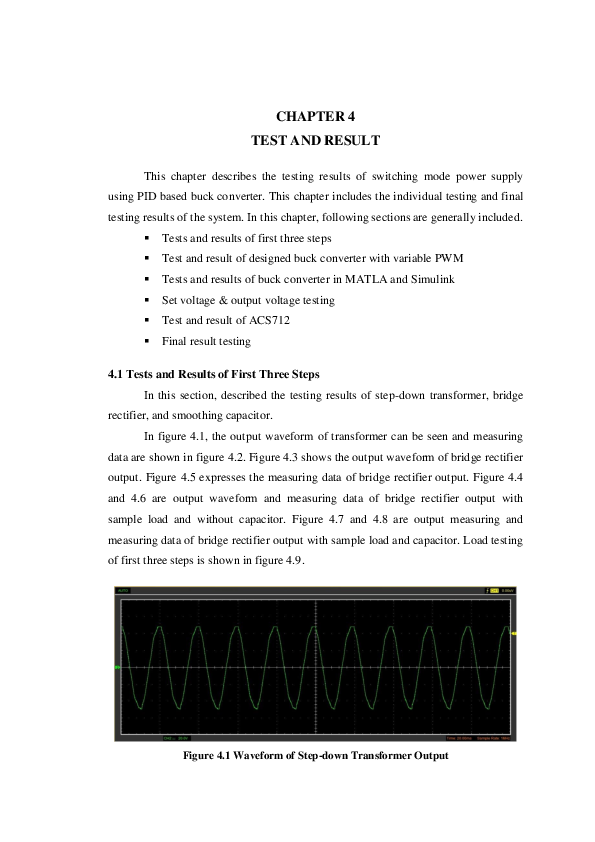 (PDF) CHAPTER 4 TEST AND RESULT Figure 4.1 Waveform of Step-down ...