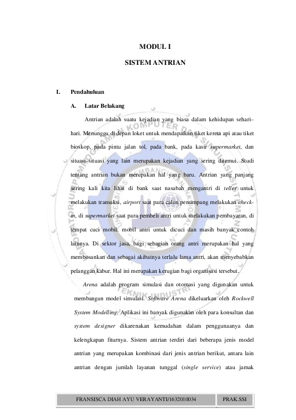 (DOC) simulasi sistem industri