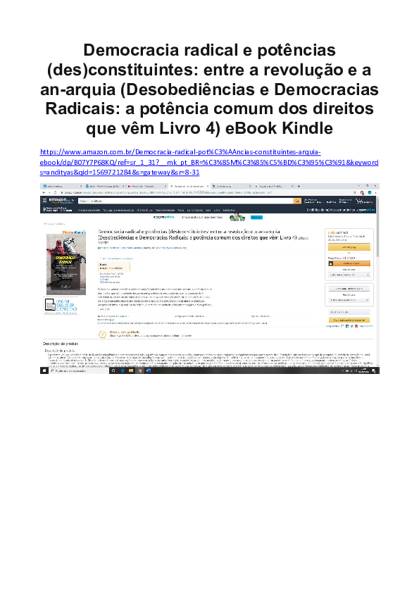 (PDF) Democracia radical e potências (des)constituintes: entre a ...