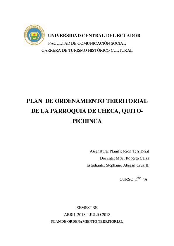 (DOC) Parroquia Checa