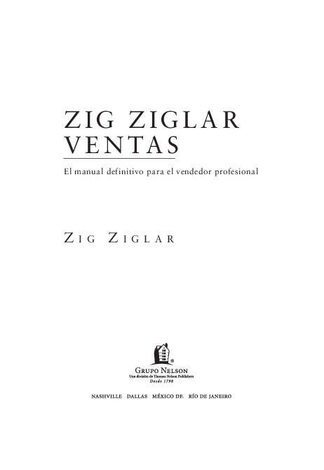 (PDF) ZIG ZIGLAR Ventas