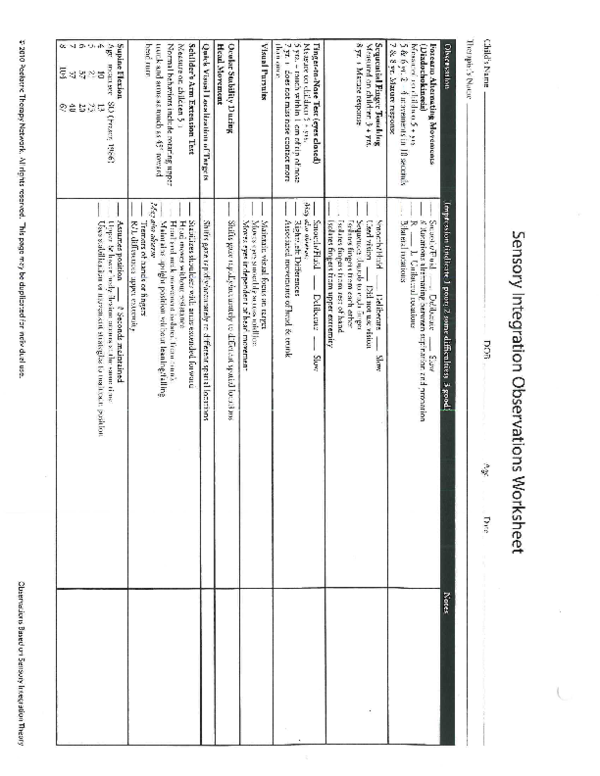 (PDF) Blank clinical observations