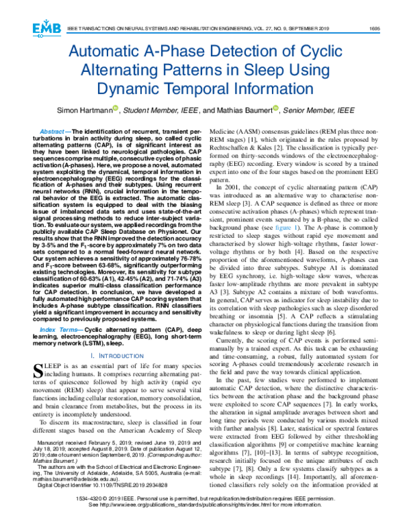 Pdf Automatic A Phase Detection Of Cyclic Alternating Patterns In 4181