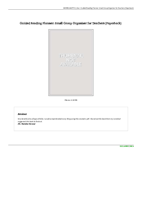 (PDF) Guided Reading Planner for Educators