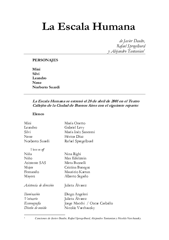 (PDF) La Escala Humana