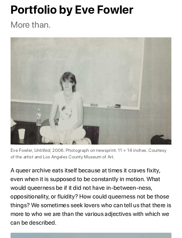 (PDF) Portfolio with Eve Fowler | William J Simmons - Academia.edu