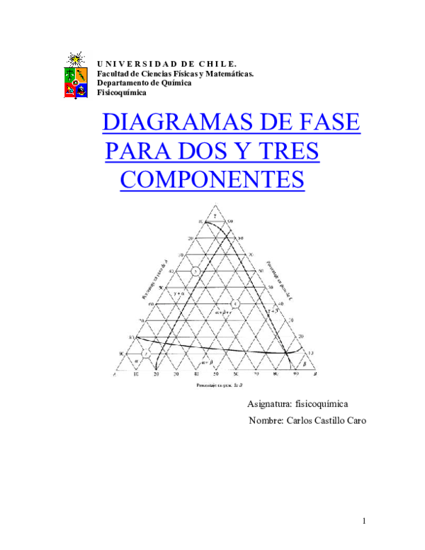(PDF) DIAGRAMA DE FASES PARA DOS O TRES COMPONENTES