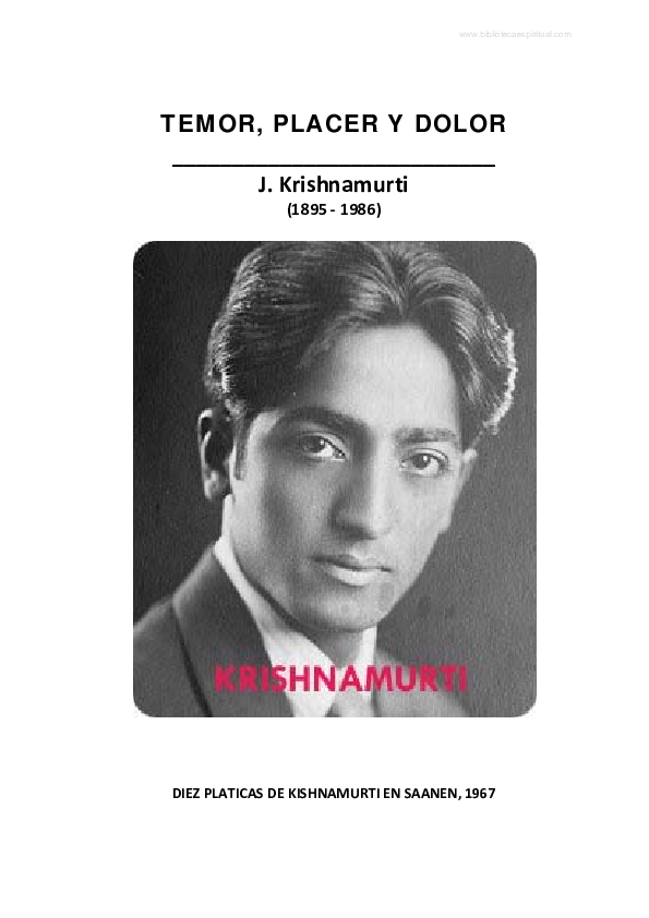 (PDF) Temor placer y dolor
