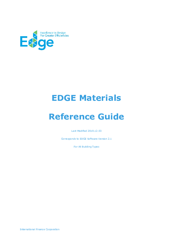 (PDF) EDGE Materials Reference Guide Corresponds to EDGE Software ...