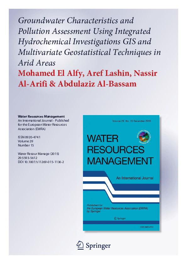 (PDF) Groundwater Characteristics and Pollution Assessment Using Integrated Hydrochemical ...