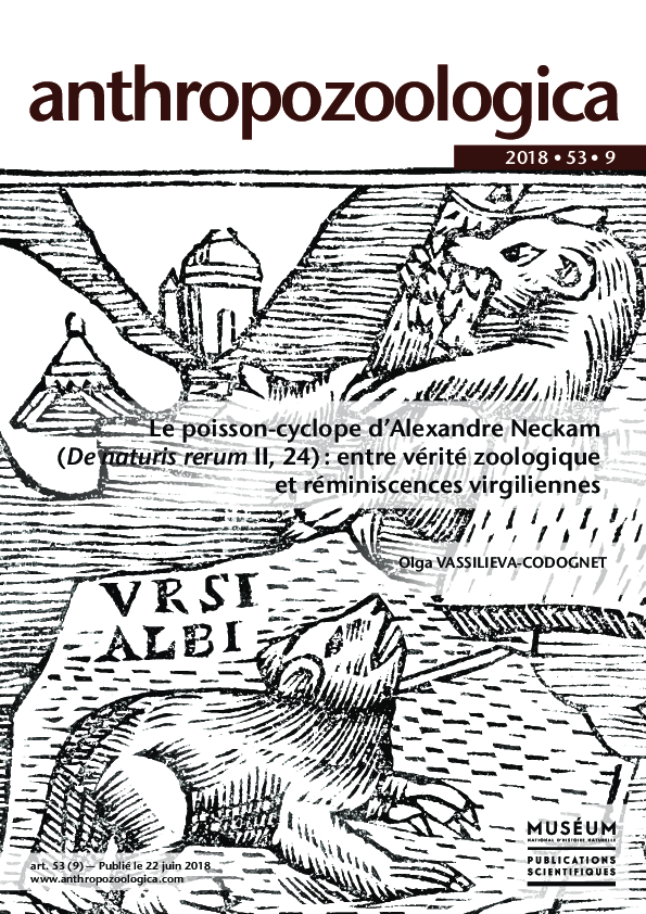 (PDF) Le poisson-cyclope d’Alexandre Neckam (De naturis rerum II, 24 ...
