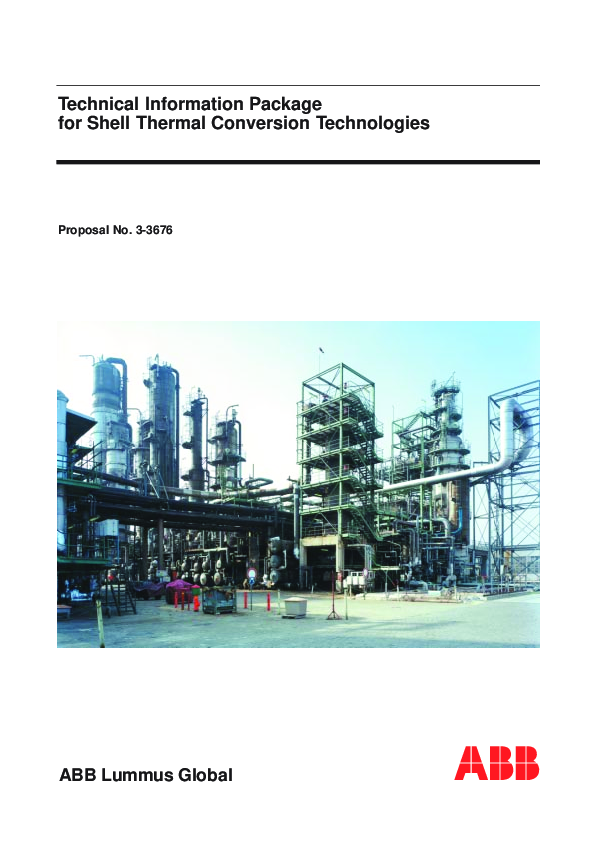 (PDF) ABB Lummus Global Technical Information Package for Shell Thermal ...