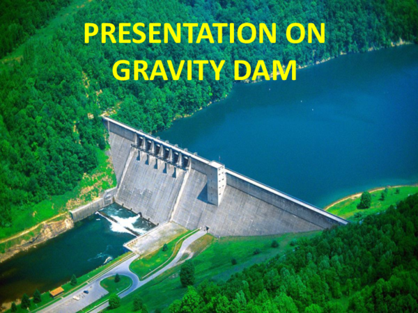 (PPT) Gravity dam