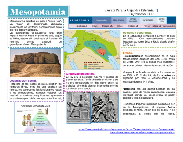 (DOC) Mesopotamia
