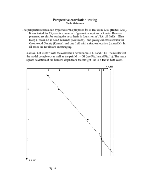 (DOC) Perspective correlation testing