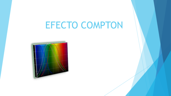(PDF) EFECTO COMPTON