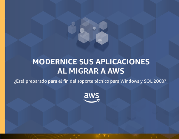 (PDF) MODERNICE SUS APLICACIONES AL MIGRAR A AWS ¿Está preparado para ...