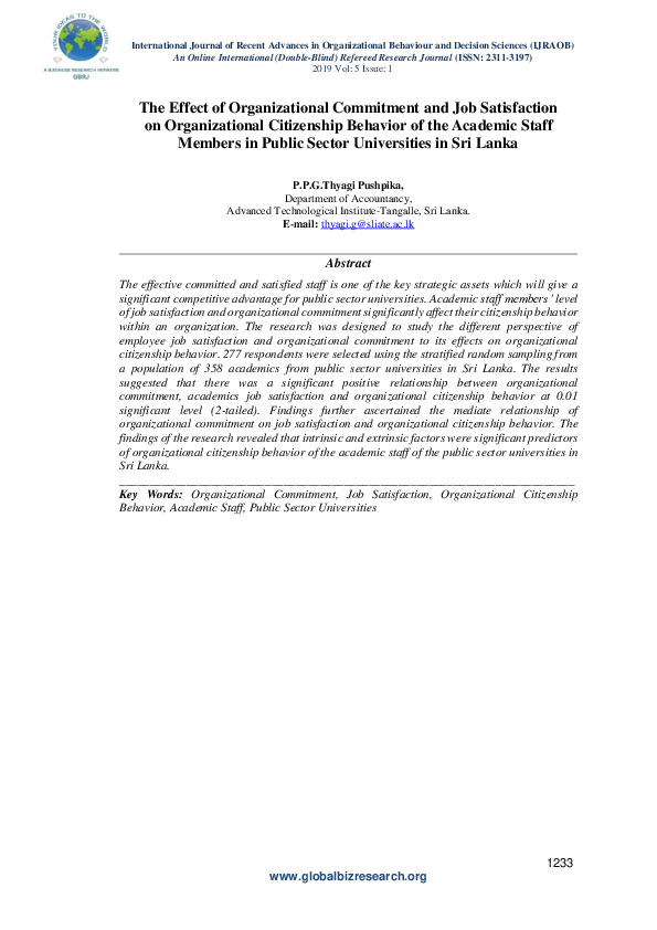 (PDF) Issue: 1 1233 International Journal of Recent Advances in ...